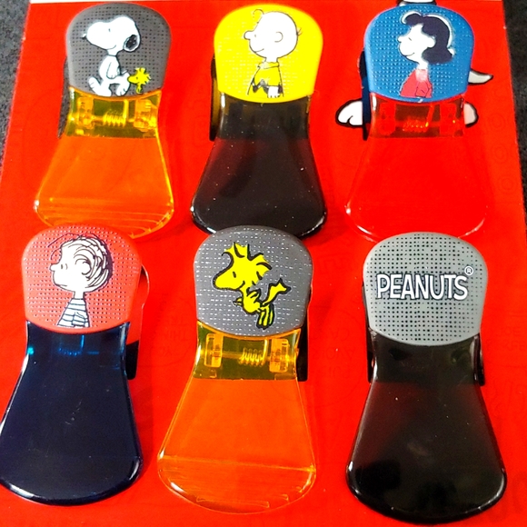 Peanuts | Kitchen | Peanuts Bag Clips | Poshmark